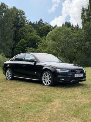 Black Audi A4 2014 in Vilnius, with an engine capacity of 1.98 L and mileage of 224 thousand km for 9200 €, photo 10 on AUTOMOTO.COM.LV
