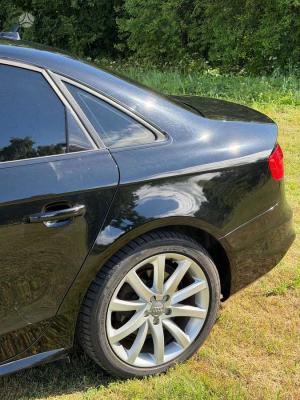 Black Audi A4 2014 in Vilnius, with an engine capacity of 1.98 L and mileage of 224 thousand km for 9200 €, photo 14 on AUTOMOTO.COM.LV