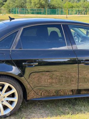 Black Audi A4 2014 in Vilnius, with an engine capacity of 1.98 L and mileage of 224 thousand km for 9200 €, photo 17 on AUTOMOTO.COM.LV