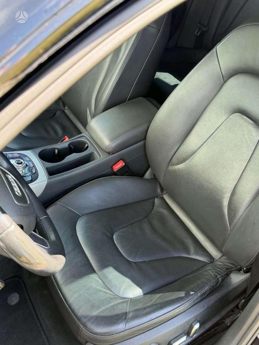 Black Audi A4 2014 in Vilnius, with an engine capacity of 1.98 L and mileage of 224 thousand km for 9200 €, photo 25 on AUTOMOTO.COM.LV