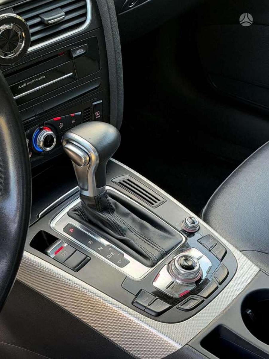 Black Audi A4 2014 in Vilnius, with an engine capacity of 1.98 L and mileage of 224 thousand km for 9200 €, photo 31 on AUTOMOTO.COM.LV