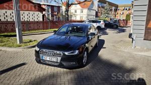 Black Audi A4 2014 in Jurmala, with an engine capacity of 2.00 L and mileage of 162 thousand km for 7500 €, photo 1 on AUTOMOTO.COM.LV