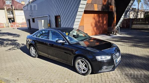 Black Audi A4 2014 in Jurmala, with an engine capacity of 2.00 L and mileage of 162 thousand km for 7500 €, photo 3 on AUTOMOTO.COM.LV