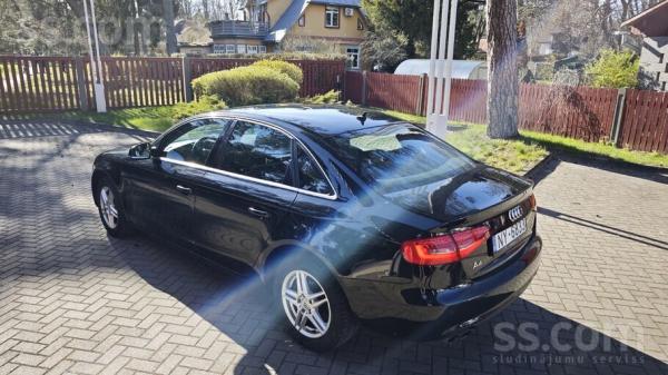 Black Audi A4 2014 in Jurmala, with an engine capacity of 2.00 L and mileage of 162 thousand km for 7500 €, photo 7 on AUTOMOTO.COM.LV