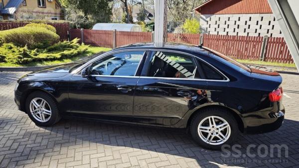 Black Audi A4 2014 in Jurmala, with an engine capacity of 2.00 L and mileage of 162 thousand km for 7500 €, photo 8 on AUTOMOTO.COM.LV