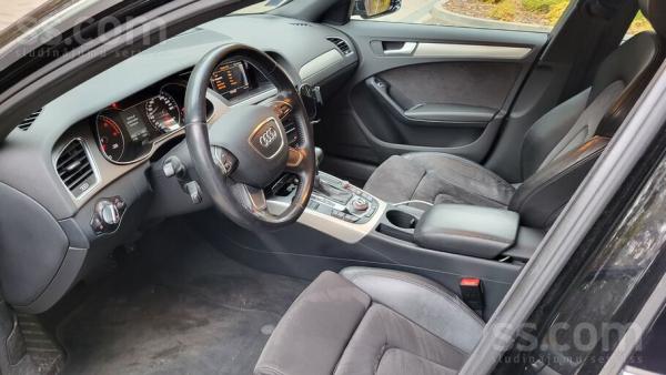 Black Audi A4 2014 in Jurmala, with an engine capacity of 2.00 L and mileage of 162 thousand km for 7500 €, photo 10 on AUTOMOTO.COM.LV