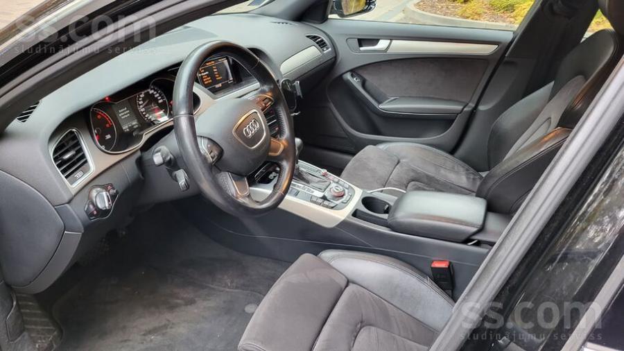 Black Audi A4 2014 in Jurmala, with an engine capacity of 2.00 L and mileage of 162 thousand km for 7500 €, photo 11 on AUTOMOTO.COM.LV