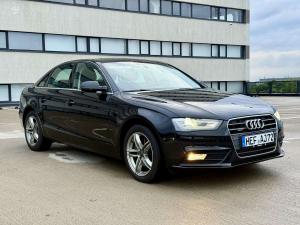 Black Audi A4 2014 in Vilnius, with an engine capacity of 2.97 L and mileage of 247 thousand km for 6990 €, photo  on AUTOMOTO.COM.LV