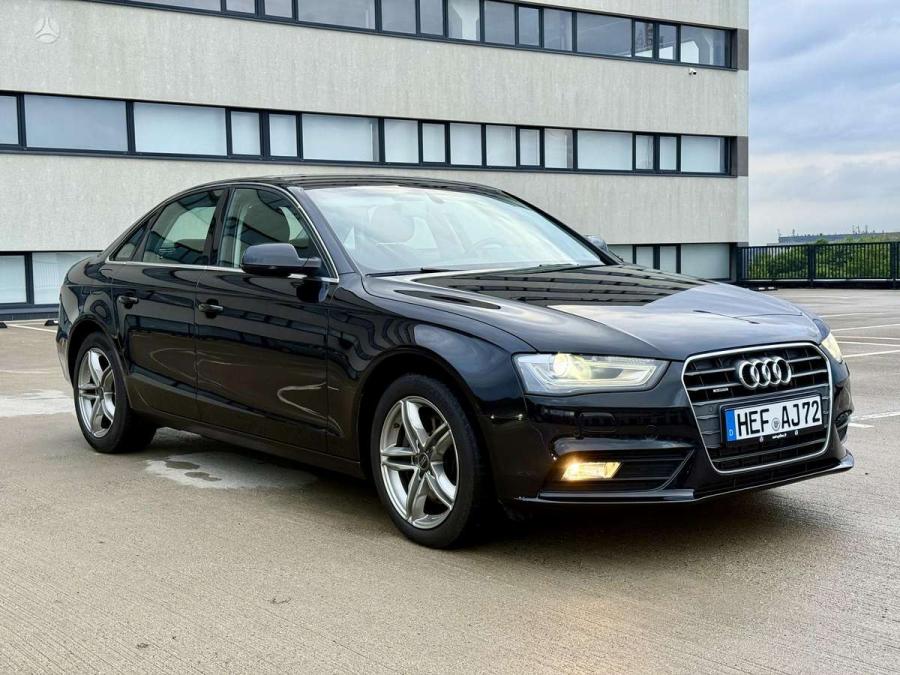 Black Audi A4 2014 in Vilnius, with an engine capacity of 2.97 L and mileage of 247 thousand km for 6990 €, photo 1 on AUTOMOTO.COM.LV