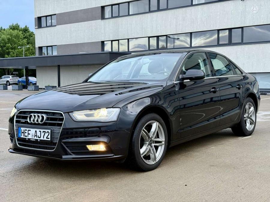 Black Audi A4 2014 in Vilnius, with an engine capacity of 2.97 L and mileage of 247 thousand km for 6990 €, photo 4 on AUTOMOTO.COM.LV