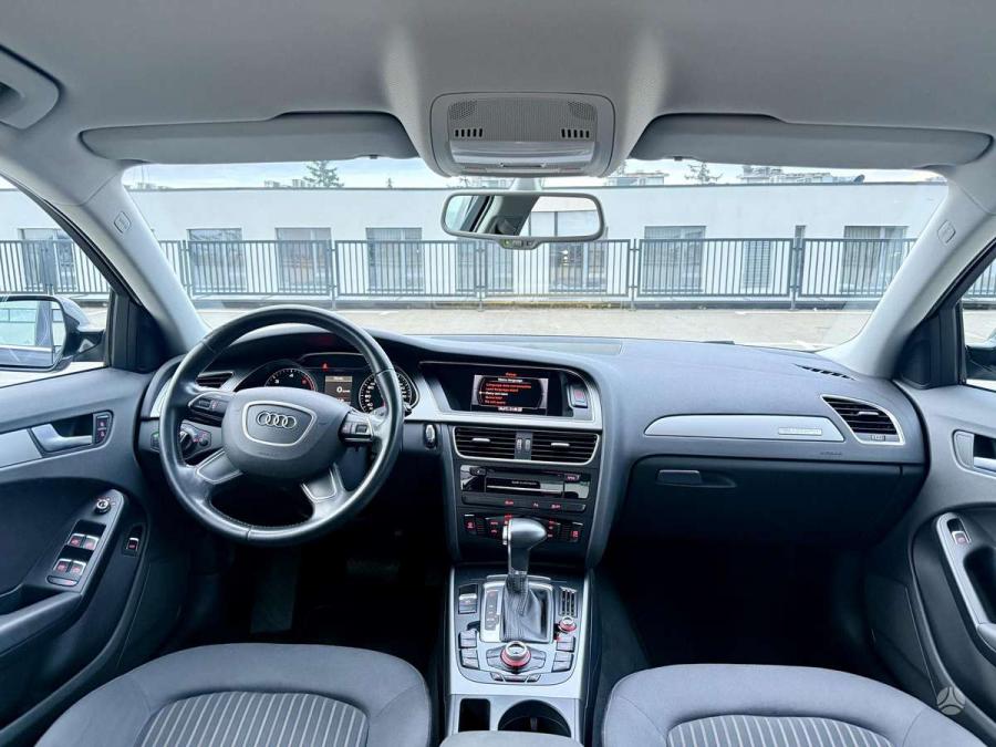 Black Audi A4 2014 in Vilnius, with an engine capacity of 2.97 L and mileage of 247 thousand km for 6990 €, photo 14 on AUTOMOTO.COM.LV