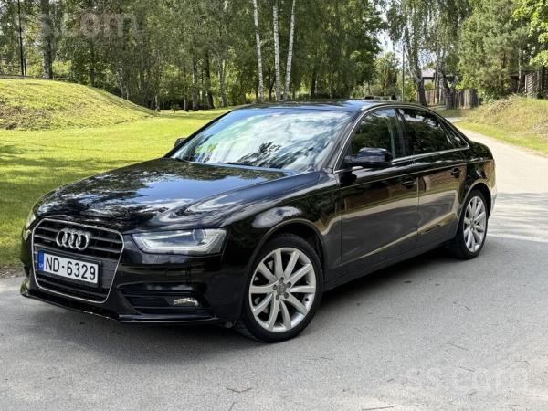 Audi A4 2014 in Jurmala on AUTOMOTO.COM.LV Black Audi A4 2014 in Jurmala, with an engine capacity of 3.00 L and mileage of 323 thousand km for 8800 €, photo 3 on AUTOMOTO.COM.LV