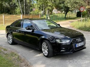 Black Audi A4 2014 in Jurmala, with an engine capacity of 3.00 L and mileage of 323 thousand km for 8800 €, photo 4 on AUTOMOTO.COM.LV