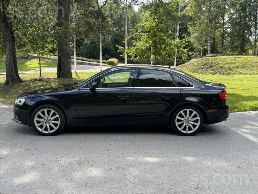 Black Audi A4 2014 in Jurmala, with an engine capacity of 3.00 L and mileage of 323 thousand km for 8800 €, photo 5 on AUTOMOTO.COM.LV