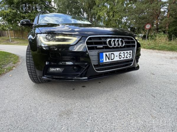 Audi A4 2014 in Jurmala on AUTOMOTO.COM.LV Black Audi A4 2014 in Jurmala, with an engine capacity of 3.00 L and mileage of 323 thousand km for 8800 €, photo 10 on AUTOMOTO.COM.LV