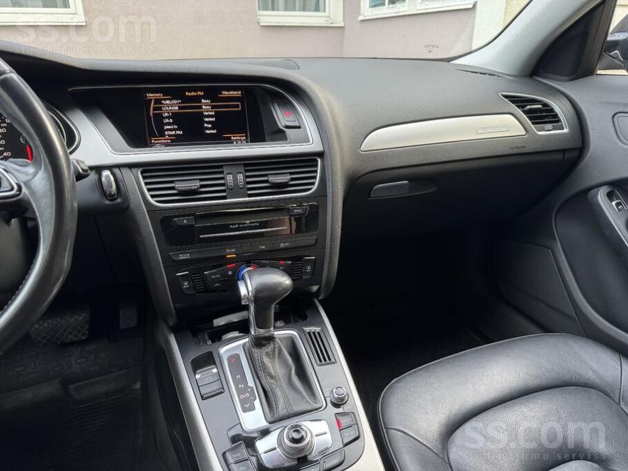 Black Audi A4 2014 in Jurmala, with an engine capacity of 3.00 L and mileage of 323 thousand km for 8800 €, photo 16 on AUTOMOTO.COM.LV