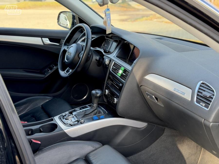 Black Audi A4 2014 in Vilnius, with an engine capacity of 2.00 L and mileage of 206 thousand km for 7700 €, photo 13 on AUTOMOTO.COM.LV