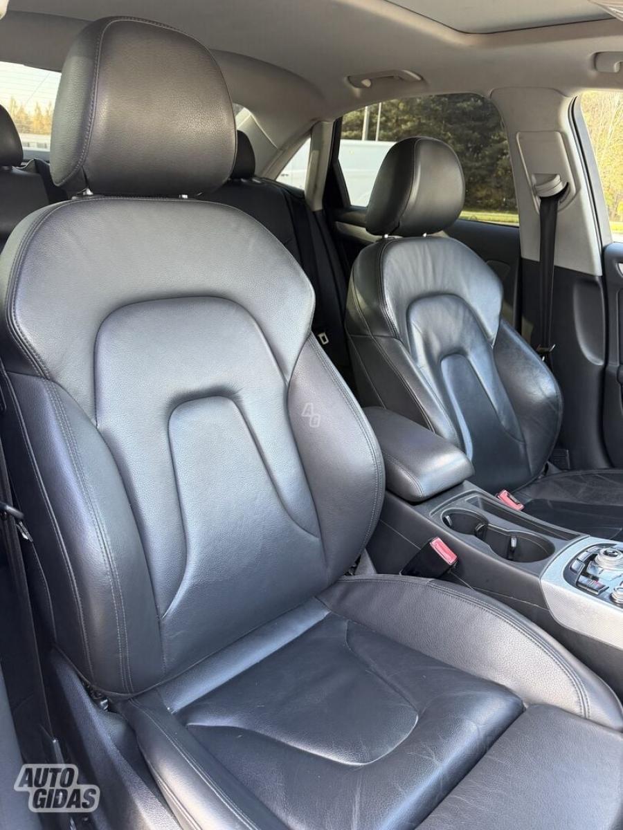 Black Audi A4 2014 in Vilnius, with an engine capacity of 2.00 L and mileage of 206 thousand km for 7700 €, photo 14 on AUTOMOTO.COM.LV
