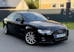 Black Audi A4 2014 in Vilnius, with an engine capacity of 2.00 L and mileage of 217 thousand km for 5900 €, photo 3 on AUTOMOTO.COM.LV