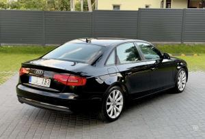 Black Audi A4 2014 in Vilnius, with an engine capacity of 2.00 L and mileage of 217 thousand km for 5900 €, photo 5 on AUTOMOTO.COM.LV