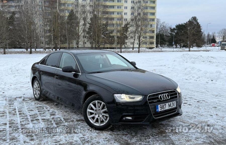 Black Audi A4 2015 in Tallinn, with an engine capacity of 2.00 L and mileage of 192 thousand km for 10490 €, photo 1 on AUTOMOTO.COM.LV