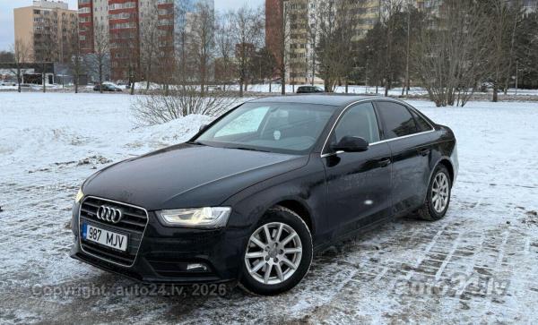 Black Audi A4 2015 in Tallinn, with an engine capacity of 2.00 L and mileage of 192 thousand km for 10490 €, photo 4 on AUTOMOTO.COM.LV