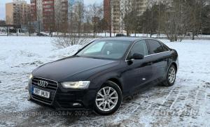 Black Audi A4 2015 in Tallinn, with an engine capacity of 2.00 L and mileage of 192 thousand km for 10490 €, photo 4 on AUTOMOTO.COM.LV