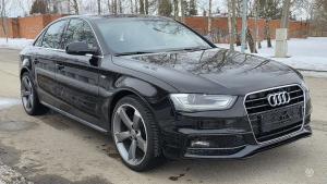 Black Audi A4 2015 in Marijampole, with an engine capacity of 2.00 L and mileage of 192 thousand km for 9950 €, photo 4 on AUTOMOTO.COM.LV