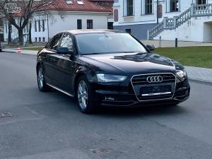Melns Audi A4 2015 Viļņa, ar dzinēja tilpumu 2.00 L un nobraukumu 257 tūkst. km par 9500 €, foto  vietnē AUTOMOTO.COM.LV