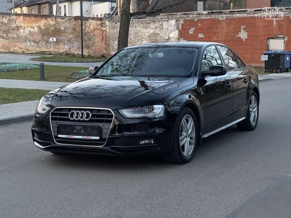 Black Audi A4 2015 in Vilnius, with an engine capacity of 2.00 L and mileage of 257 thousand km for 9500 €, photo 2 on AUTOMOTO.COM.LV