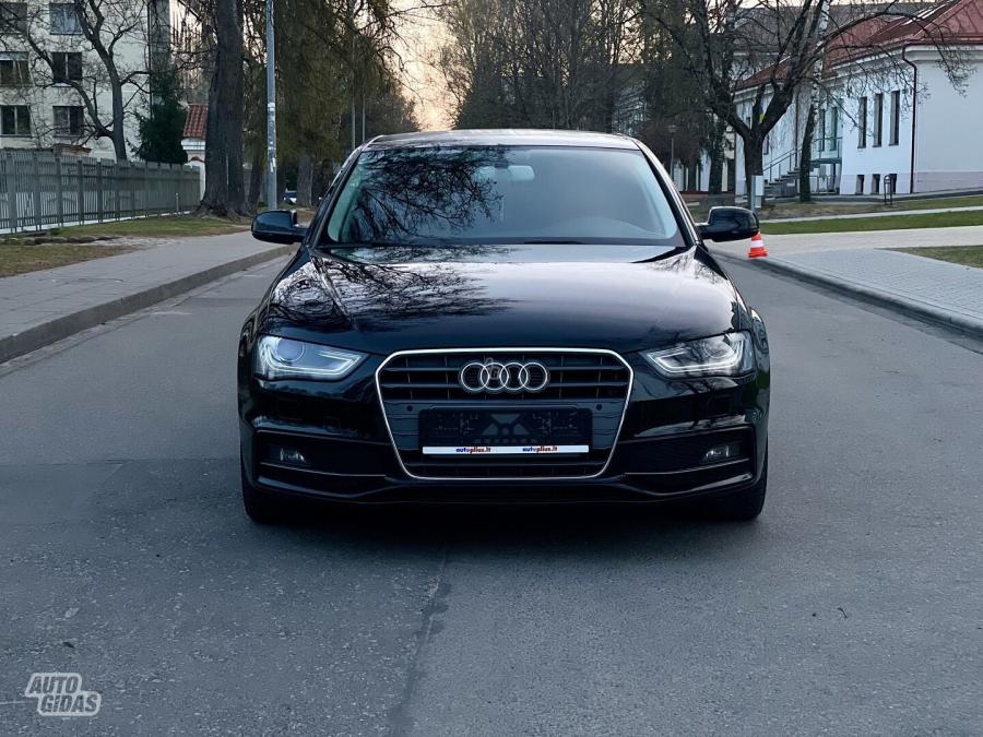 Black Audi A4 2015 in Vilnius, with an engine capacity of 2.00 L and mileage of 257 thousand km for 9500 €, photo 4 on AUTOMOTO.COM.LV