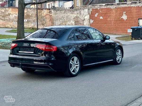 Black Audi A4 2015 in Vilnius, with an engine capacity of 2.00 L and mileage of 257 thousand km for 9500 €, photo 10 on AUTOMOTO.COM.LV