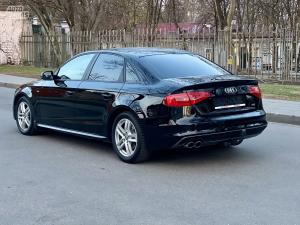 Black Audi A4 2015 in Vilnius, with an engine capacity of 2.00 L and mileage of 257 thousand km for 9500 €, photo 12 on AUTOMOTO.COM.LV