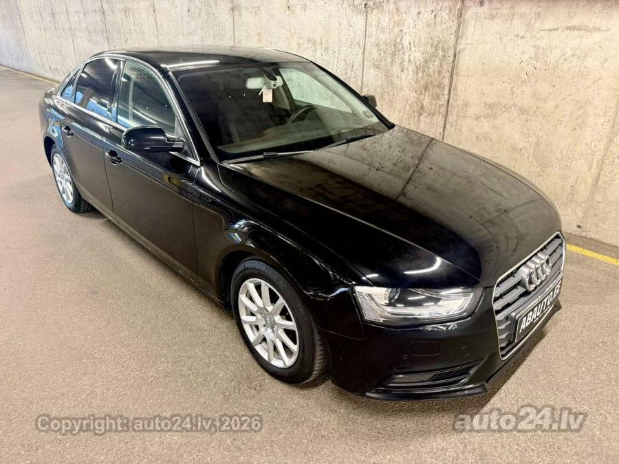 Black Audi A4 2015 in Tallinn, with an engine capacity of 2.00 L and mileage of 200 thousand km for 9995 €, photo 1 on AUTOMOTO.COM.LV
