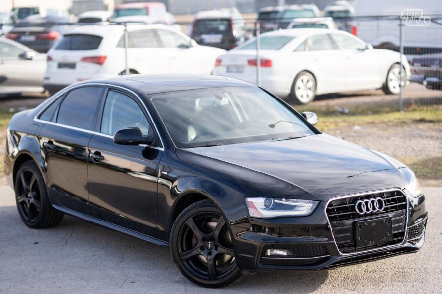 Black Audi A4 2015 in Siauliai, with an engine capacity of 2.00 L and mileage of 176 thousand km for 8900 €, photo 1 on AUTOMOTO.COM.LV