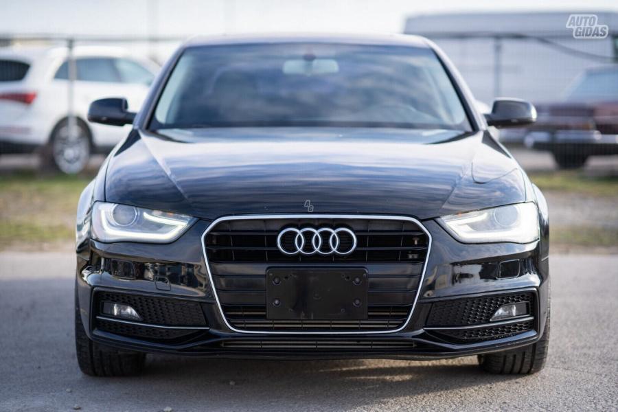 Black Audi A4 2015 in Siauliai, with an engine capacity of 2.00 L and mileage of 176 thousand km for 8900 €, photo 4 on AUTOMOTO.COM.LV