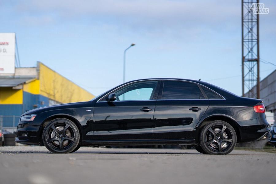 Black Audi A4 2015 in Siauliai, with an engine capacity of 2.00 L and mileage of 176 thousand km for 8900 €, photo 11 on AUTOMOTO.COM.LV