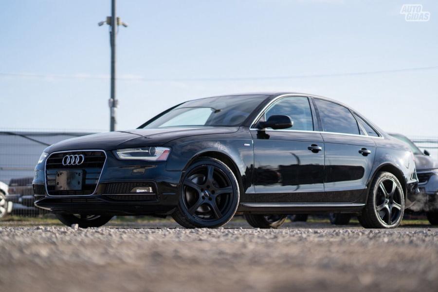 Black Audi A4 2015 in Siauliai, with an engine capacity of 2.00 L and mileage of 176 thousand km for 8900 €, photo 12 on AUTOMOTO.COM.LV