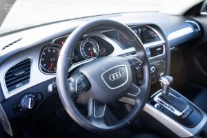 Black Audi A4 2015 in Siauliai, with an engine capacity of 2.00 L and mileage of 176 thousand km for 8900 €, photo 16 on AUTOMOTO.COM.LV