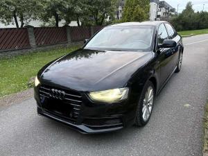 Melns Audi A4 2015 Viļņa, ar dzinēja tilpumu 1.98 L un nobraukumu 221 tūkst. km par 7500 €, foto  vietnē AUTOMOTO.COM.LV