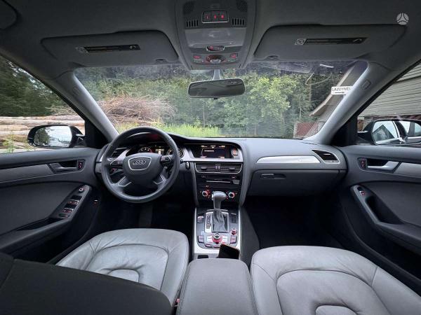 Black Audi A4 2015 in Vilnius, with an engine capacity of 1.98 L and mileage of 221 thousand km for 7500 €, photo 7 on AUTOMOTO.COM.LV