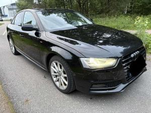 Black Audi A4 2015 in Vilnius, with an engine capacity of 1.98 L and mileage of 221 thousand km for 7500 €, photo 12 on AUTOMOTO.COM.LV