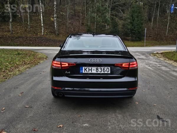 Melns Audi A4 2016 Alūksne, ar dzinēja tilpumu 2.00 L un nobraukumu 168 tūkst. km par 16500 €, foto 4 vietnē AUTOMOTO.COM.LV