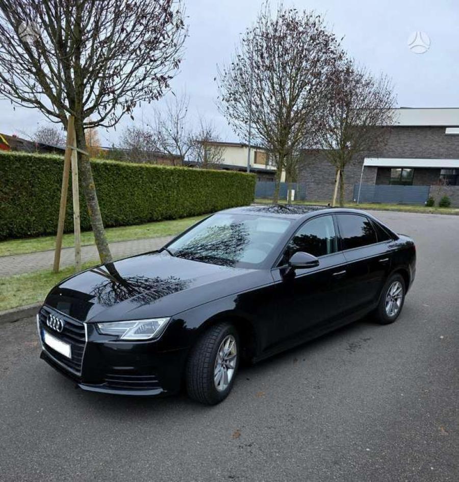 Black Audi A4 2016 in Vilnius, with an engine capacity of 1.97 L and mileage of 225 thousand km for 11500 €, photo 1 on AUTOMOTO.COM.LV