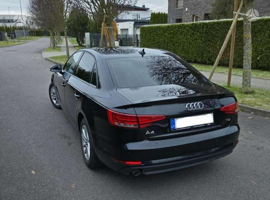 Black Audi A4 2016 in Vilnius, with an engine capacity of 1.97 L and mileage of 225 thousand km for 11500 €, photo 3 on AUTOMOTO.COM.LV