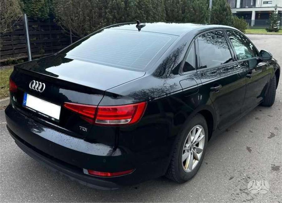 Black Audi A4 2016 in Vilnius, with an engine capacity of 1.97 L and mileage of 225 thousand km for 11500 €, photo 4 on AUTOMOTO.COM.LV