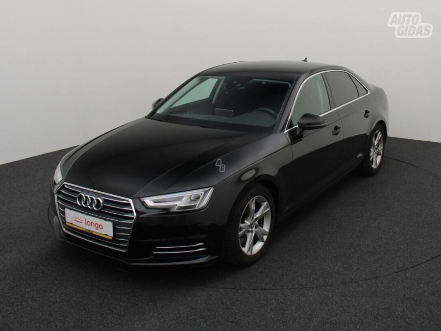 Black Audi A4 2016 in Vilnius, with an engine capacity of 2.00 L and mileage of 181 thousand km for 13599 €, photo 1 on AUTOMOTO.COM.LV