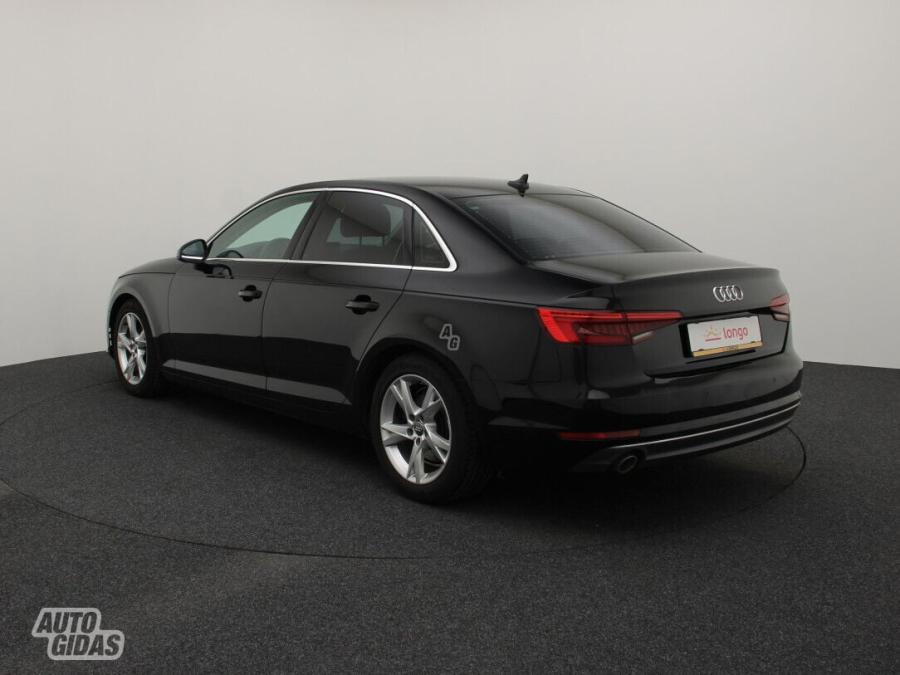 Black Audi A4 2016 in Vilnius, with an engine capacity of 2.00 L and mileage of 181 thousand km for 13599 €, photo 7 on AUTOMOTO.COM.LV