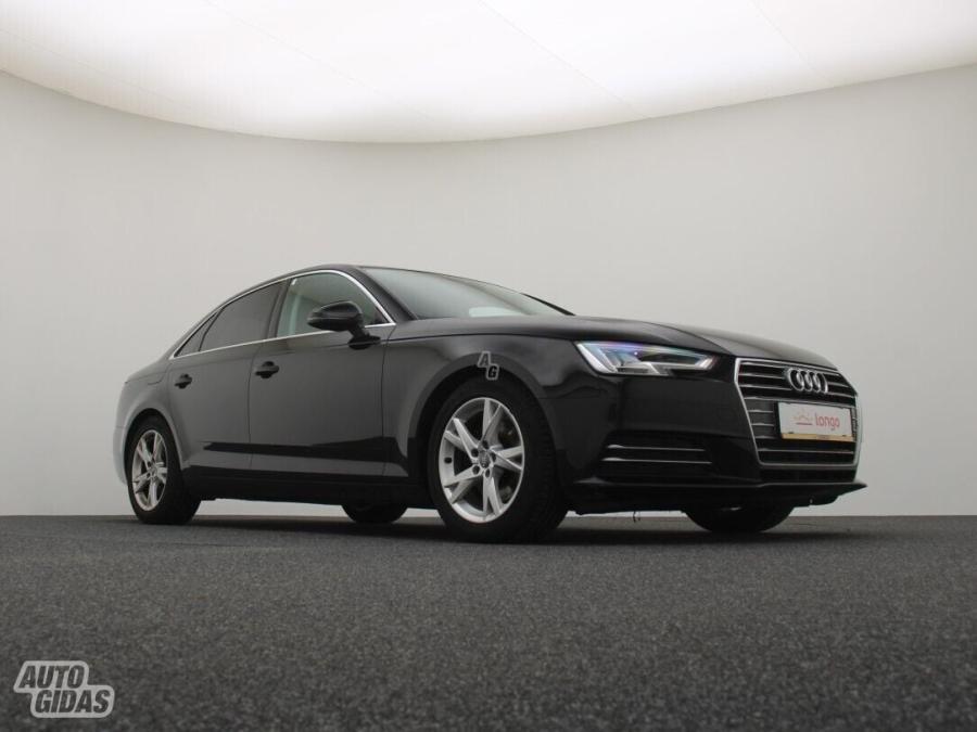 Black Audi A4 2016 in Vilnius, with an engine capacity of 2.00 L and mileage of 181 thousand km for 13599 €, photo 11 on AUTOMOTO.COM.LV
