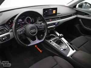 Black Audi A4 2016 in Vilnius, with an engine capacity of 2.00 L and mileage of 181 thousand km for 13599 €, photo 16 on AUTOMOTO.COM.LV